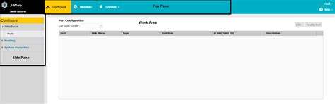 J Web InterfacePlatform Package J Web For EX Series Juniper Networks