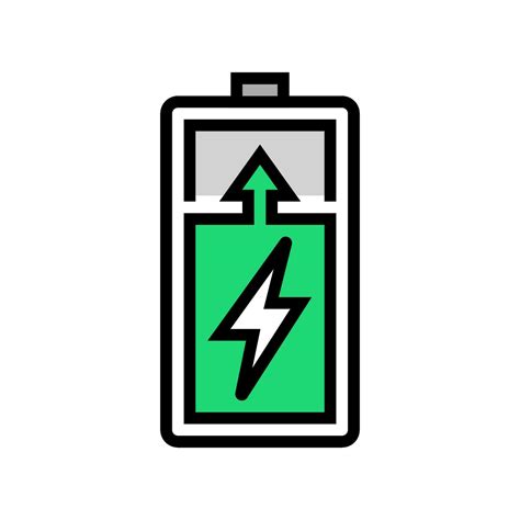 Charging Battery Color Icon Vector Illustration 35690551 Vector Art At Vecteezy