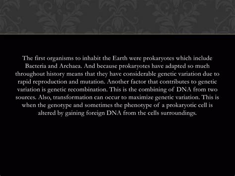 Evolutionary History Of Archaea And Bacteria Ppt