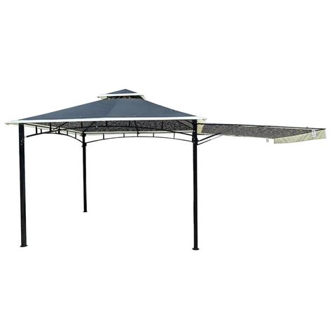 backyard expressions double extending side gazebo under pattern