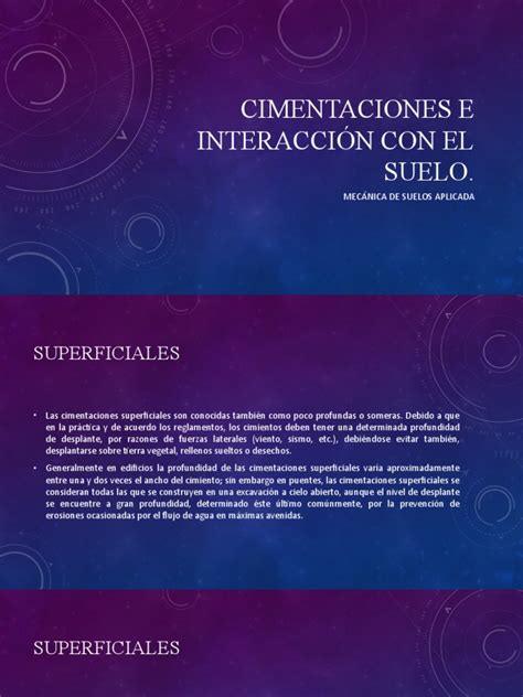 Cimentaciones E Interacción Con El Suelo Pdf Fundación Ingeniería