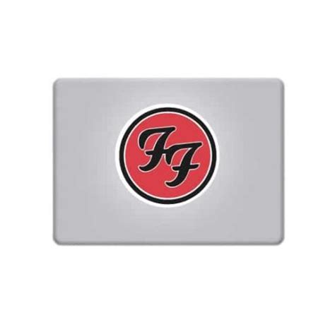 Foo Fighters Full Color Decal Laptop Decals Stickers Custom Made In