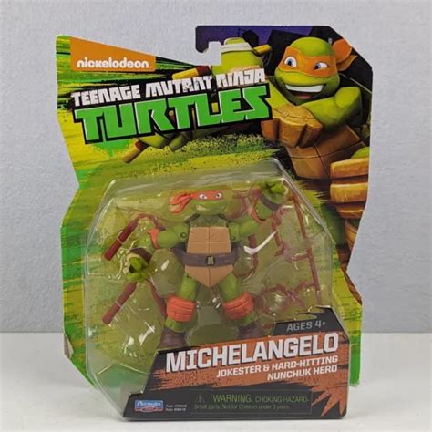 Tmnt Teenage Mutant Ninja Turtles Michelangelo Mikey Figure 2016