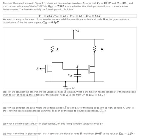 Solved Consider The Circuit Shown In Figure Where We Chegg