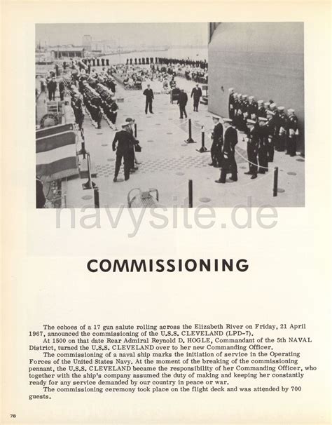 Uss Cleveland Lpd 7 Westpac Cruise Book 1967 68 The Ship