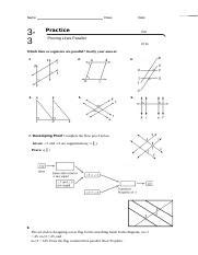 Angles And Parallel Lines Docx Name Class Date Practice For Proving Lines Parallel MG