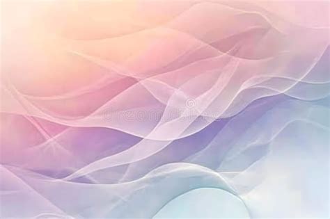 Pastel Hues Abstract Background Fluid Swirling Colors Create A Dreamlike Serene Visual