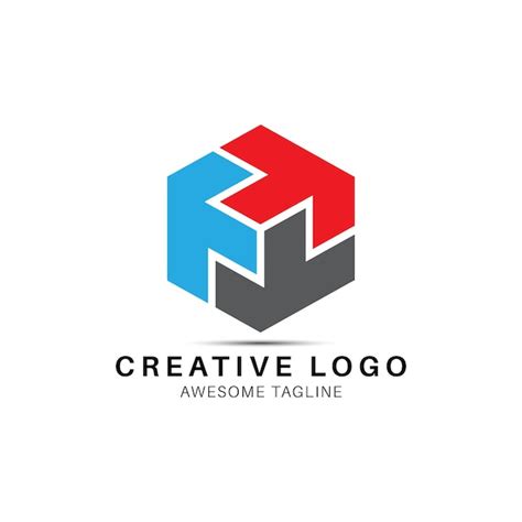 Premium Vector Ttt Letter Polygon Shape Creative Logo Design Icon