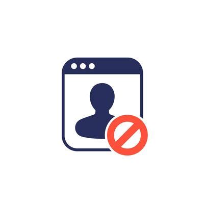 Blocked Account Vector Art Icons And Graphics For Free Download