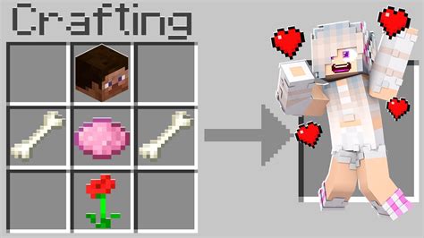 Como Craftar Uma Namorada No Minecraft Youtube