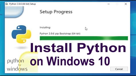 Install Python On Windows With Pip Setup YouTube