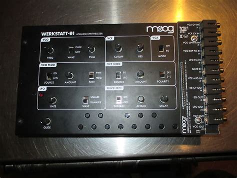 Moog Werkstatt 01 Analog Synthesizer With Cv Expansion Board Reverb