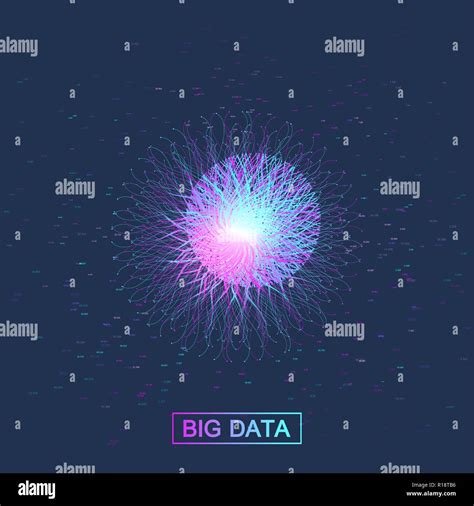 Big Data Visualization Graphic Abstract Background Communication Perspective Backdrop Minimal