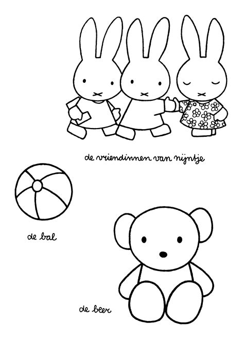 Nijntje Met Familie Nijntje Kleurplaten Kleurplaten Porn Sex Picture