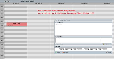 fullcalendar full calendar automation using selenium stack overflow
