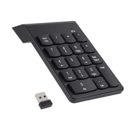 Promo Keyboard Numeric Pad Wireless 2 4ghz Mini Slim Membrane 18 Key Keypad Diskon 23 Di Seller