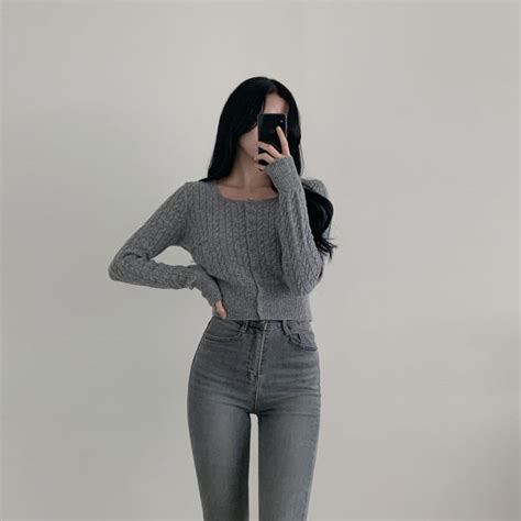 델리빈 강추 캐시미어 스퀘어 꽈배기 가디건