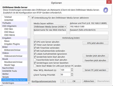 DVBViewer Pro Client Und Media Server Andy S Blog