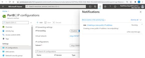 Sophos Firewall How To Create Multiple Public Ip On The Firewall Public Interface In Azure