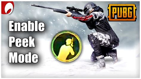 How To Enable Peek Lean In Pubg Mobile Pubg Tips Youtube