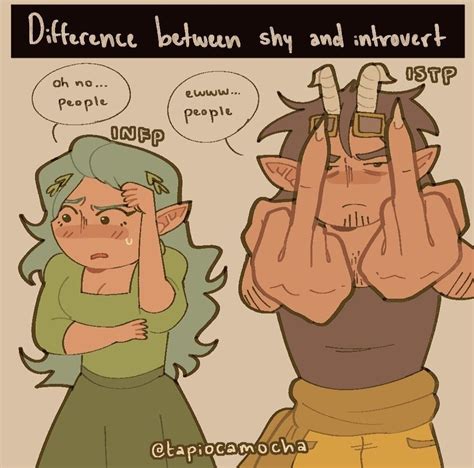 Shy Infp Vs Introvert Istp Artofit