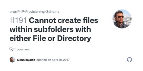 Cannot Create Files Within Subfolders With Either File Or Directory Issue Pnp PnP