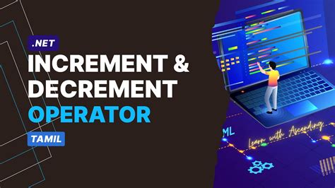 Increment And Decrement Operator 𝗧𝗮𝗺𝗶𝗹 தமிழ் Learn With Ascending