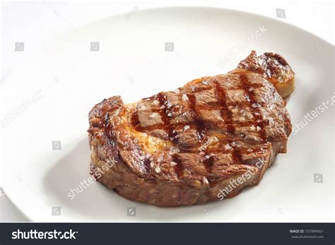 Grilled Juicy Steak On A Plate Over 79 296 Royalty Free Licensable