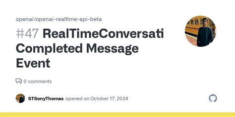 Realtimeconversationclass Conversationitemcreated Completed Message