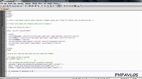 Php Comment System Better 11 Youtube