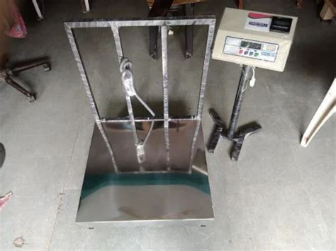 Honeywell Brand Label Printing Platform Weighing Scale 300 Kg