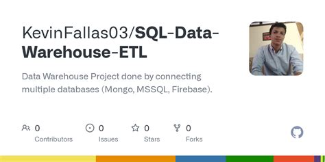 GitHub KevinFallas SQL Data Warehouse ETL Data Warehouse Project Done By Connecting