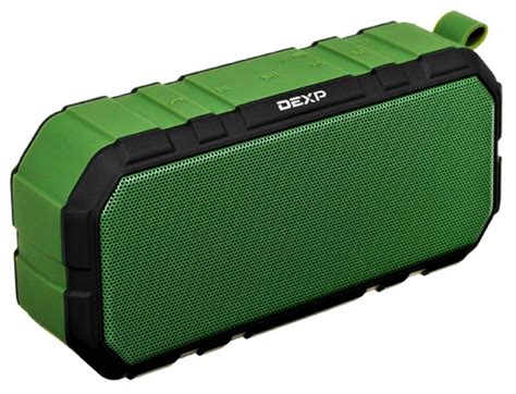 Колонка портативная беспроводная блютуз Dexp P450 с микрофоном и функцией Power Bank
