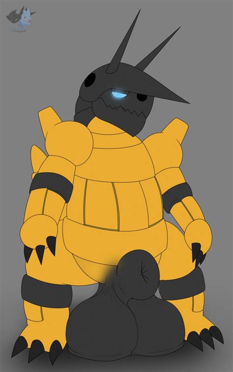 Rule 34 Absurd Res Aggron Animal Genitalia Anthro Balls Big Balls Big