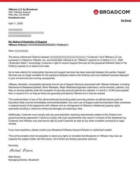 Vmware Broadcom Thirdpartysupport Itstrategy Spinnaker Support