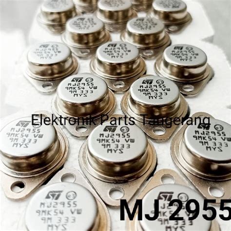Jual Kirim Sekarang Transistor Jengkol Mj2955 Original Transistor Mj2955 Tr Jengkol Mj2955