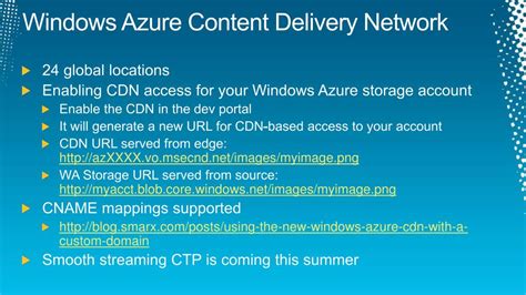 Ppt Tips And Tricks Low Latency Web Applications On The Windows Azure