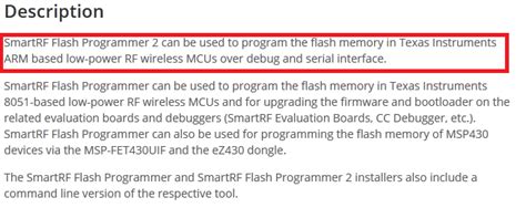 is it possible to use smartrf flash programmer2 to burn msp430 msp