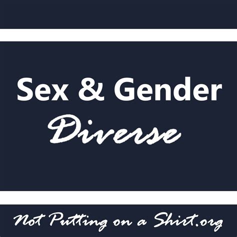 Sex Gender Diverse Not Putting On A Shirt