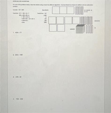 solved modeling and algorithms for each of the problems