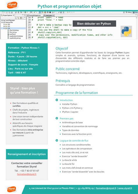 Python Niveau