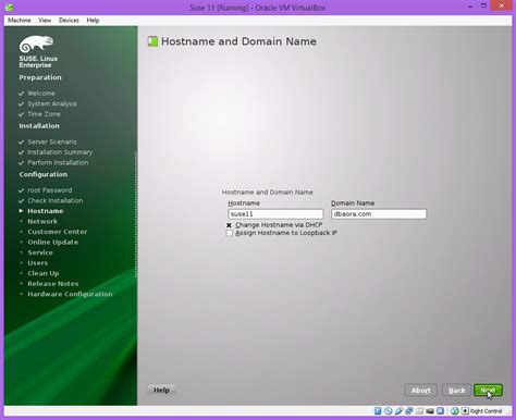 Install Suse Linux Enterprise Server SP DBAORA