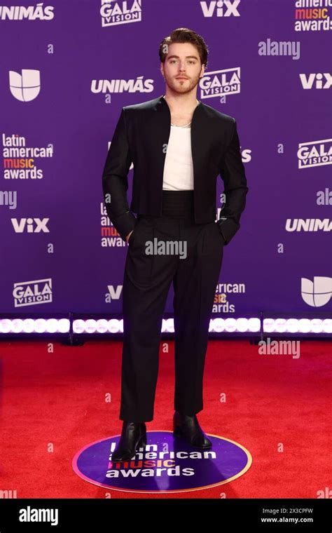 Las Vegas United States 25th Apr 2024 Froy Gutierrez Arrives For