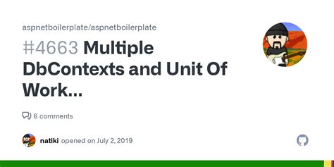 Multiple Dbcontexts And Unit Of Work · Issue 4663