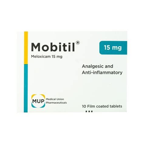 Mobitil 15 Mg 10 Tablets Tdawi Uae