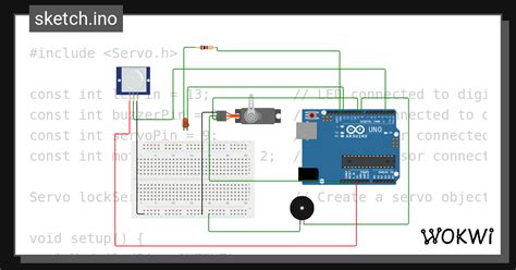 Smart Home Automated Lighting Control And Security System Copy Wokwi