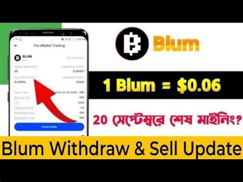 Blum Listing Update | Blum claim Date | Blum Multiple Account Problem | Blum new update Today ...