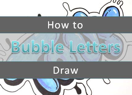 How To Draw Bubble Letters Step By Step With Pictures Art By Ro