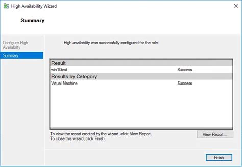 hyper v failover cluster setup a step by step guide
