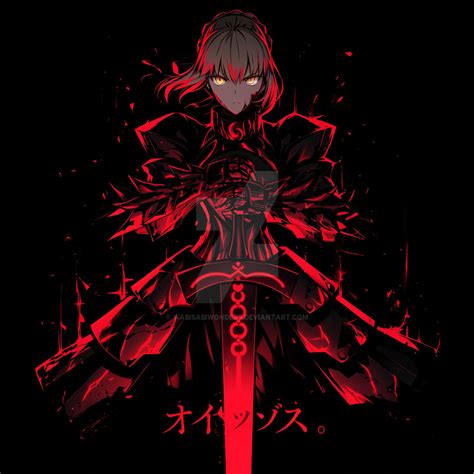 Dark Saber Alter by WabiSabiWonders on DeviantArt